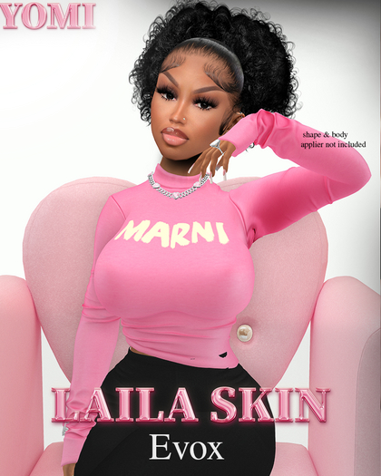 Second Life Marketplace Laila Skin Evox